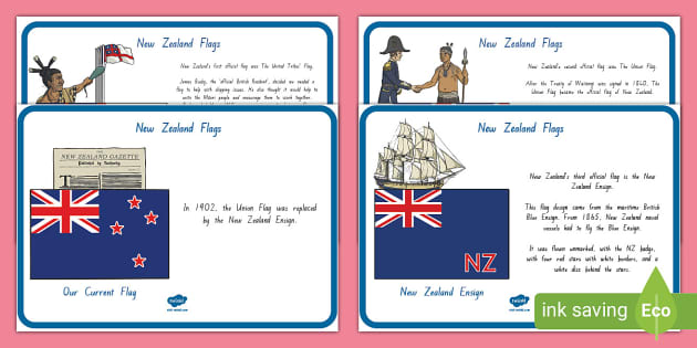 Aotearoa New Zealand Flags Display Posters (teacher made)
