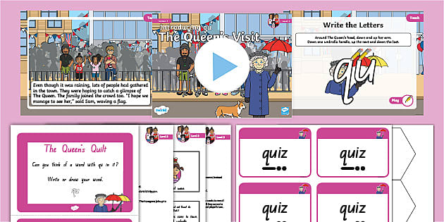 NZ Phonics: Level 3: Week 2: Lesson 3: /qu/ sound - Twinkl