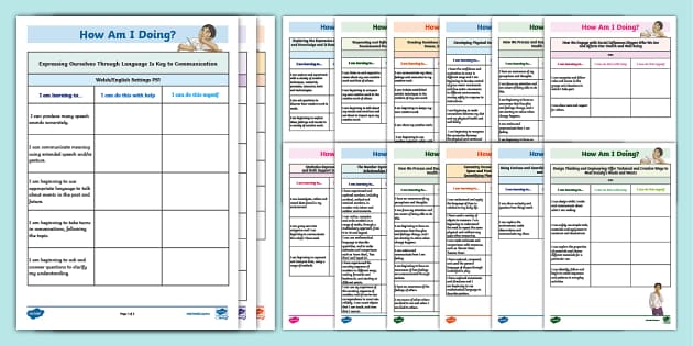 CfW Child-Friendly Progression Trackers: PS1 Pack - Twinkl