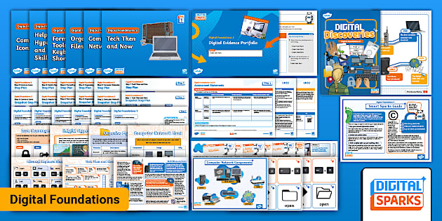 Digital Sparks: Digital Foundations 5: Unit Pack - Computing