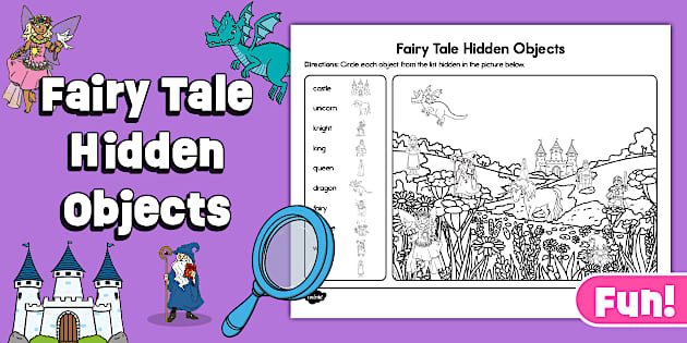 Fairy Tale Hidden Objects Activity