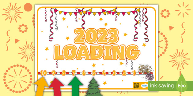 2023 Loading Poster (teacher made) - Twinkl