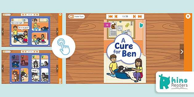 Phase 3 Phonics Reading Book | A Cure for Ben | Reading