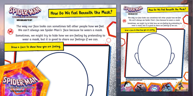 Spider-Man™: How Do We Feel Beneath the Mask? SEL Activity