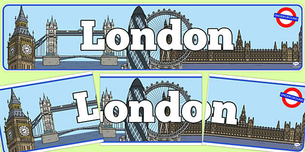 London Banner (teacher made) - Twinkl