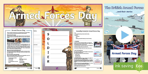 Armed Forces Day KS2 Resource Pack (teacher made)