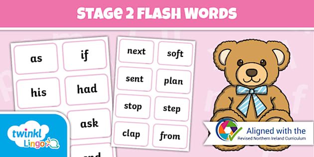Stage 2 Flash Words