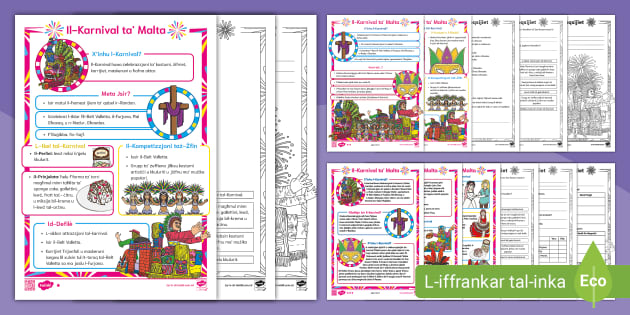 Taħriġ il-Fehem: Il-Karnival ta' Malta