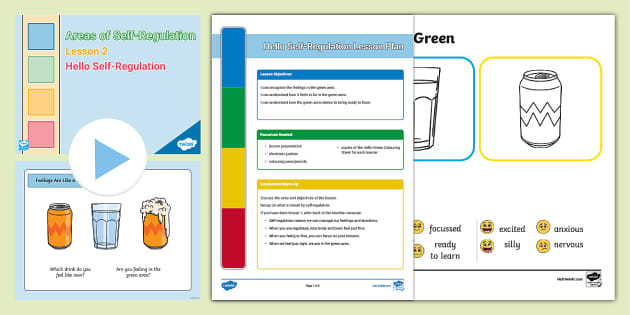 OT: Areas of Self-Regulation Lesson Plans: 2. Hello Green
