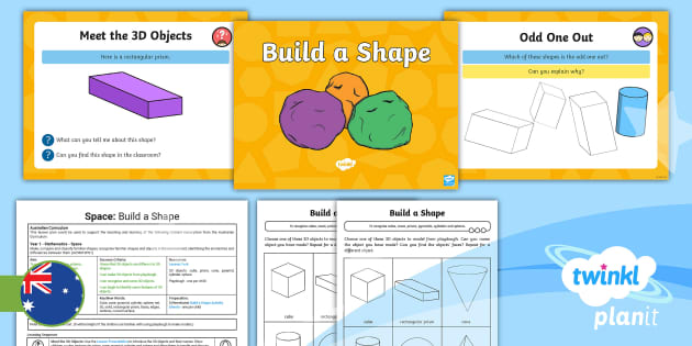 Year 1 Space: 3D Objects Lesson 1 (teacher made) - Twinkl