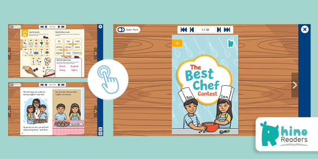 Level 5b Decodable Readers: The Best Chef Contest - Twinkl