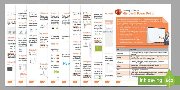 A Handy Guide to Microsoft PowerPoint - Computing - Twinkl