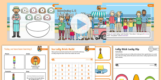 'l' phoneme Lesson Plan - Level/ Phase 2 Wk5L4 - Twinkl Phonics