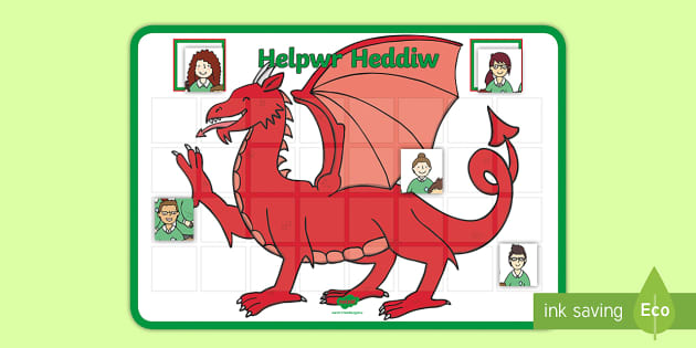 Helpwr Heddiw Large Display Poster (nauczyciel wykonał) Helpwr Heddiw Large Display Poster (nauczyciel wykonał)