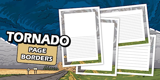 Tornado Page Border