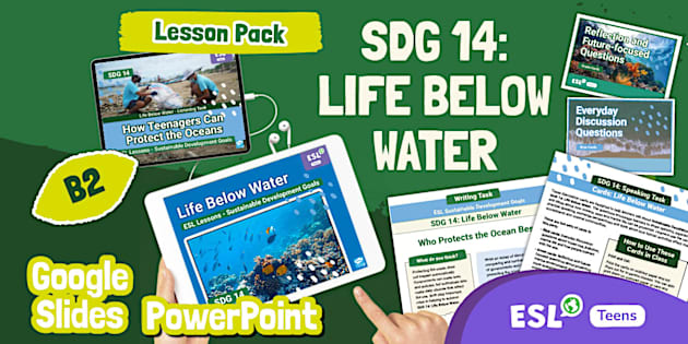 ESL SDG 14: Life Below Water