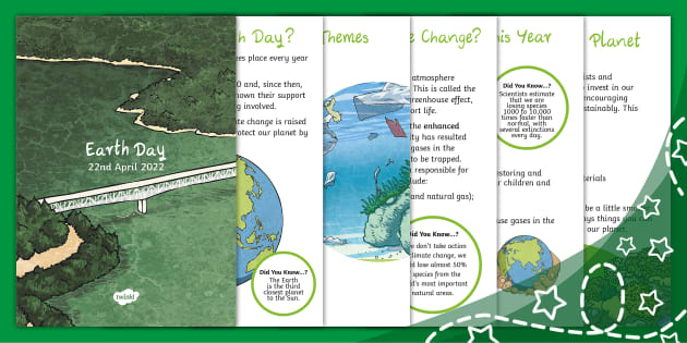 Earth Day eBook (teacher made)