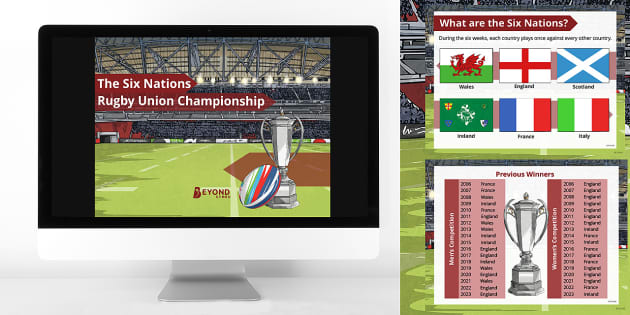 The Six Nations Championship Presentation - Twinkl