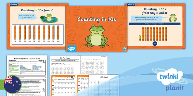 Level 2 Number Sequences: Count Forwards and Backwards by 1's, 10's and ...