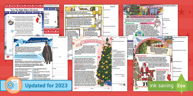 UKS2 The Christmas Comprehension Collection (Teacher-Made)