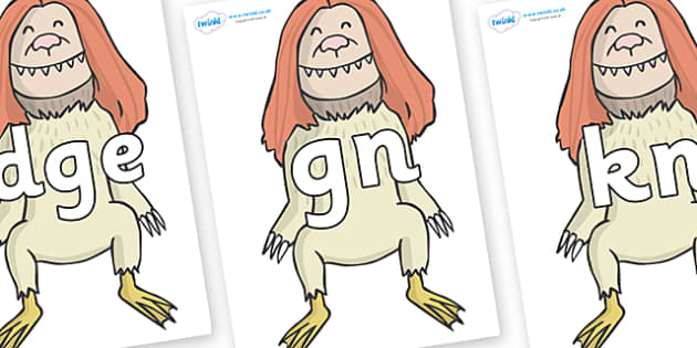 FREE! - Silent Letters on Wild Thing (2) to Support Teaching on Where ...