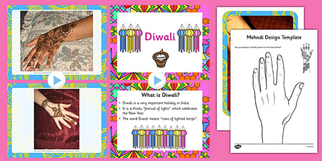 Diwali Patterns - Mehndi - Teacher made