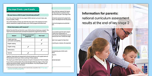 Information for Parents: National Curriculum Assessment Results at the ...