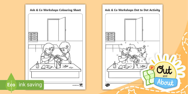 FREE! - Ash & Co Workshops Activity Pack (teacher made)