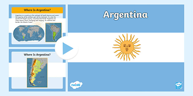 KS2 Argentina Information PPT (Teacher-Made) - Twinkl