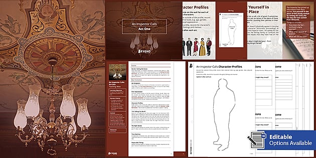 An Inspector Calls Act 1 Lesson Pack | GCSE English | Beyond