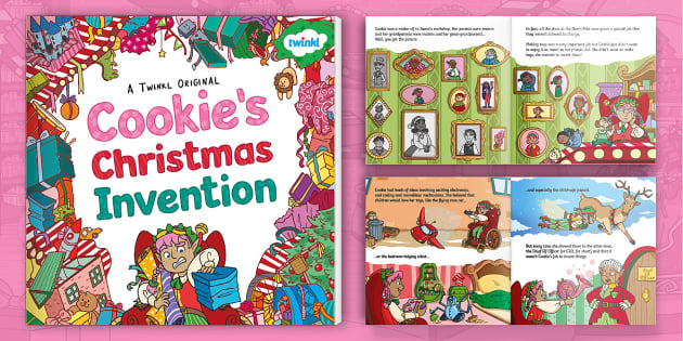Christmas Picture Books | Cookie's Christmas Invention eBook