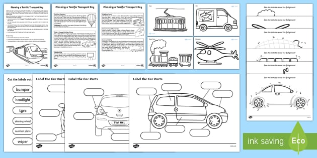 Transport Activity Pack - Themed Activity Pack - Twinkl