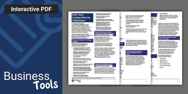 A Guide to Early Years Funding for Childminders - Twinkl