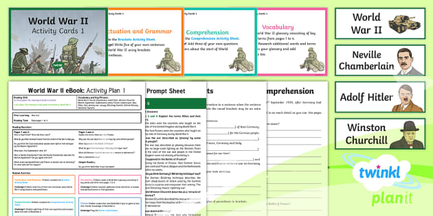 World War II eBook Guided Reading 1 Y5 (teacher made)
