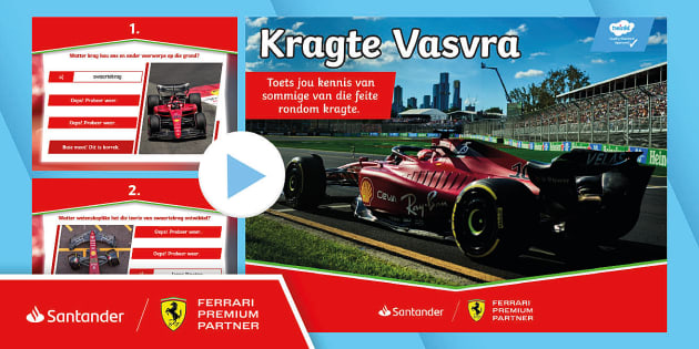 FREE! - Scuderia Ferrari F1: Kragte Vasvra [7-11 Jaar Oud]