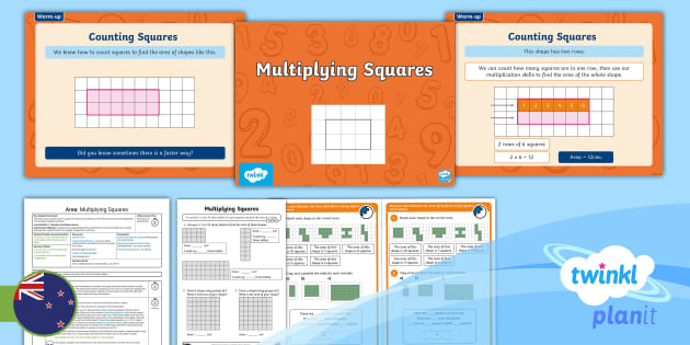 Level 2 Area: Measure and Estimate the Area of Surfaces Using Square