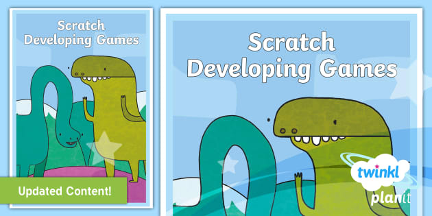 Computing: Scratch Year 5 Unit Book Cover (teacher made)