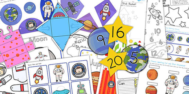 Space Activity Pack (teacher made) - Twinkl