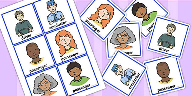 On the Bus Role Play Badges (teacher made) - Twinkl