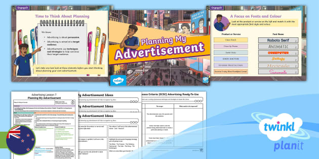 Phase 2 Advertising Lesson 7: Planning My Advertisement