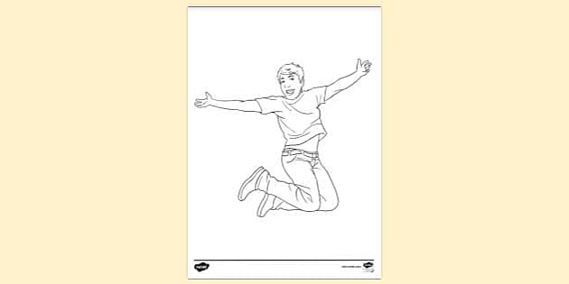 Elated Colouring | Colouring Sheets (Teacher-Made) - Twinkl