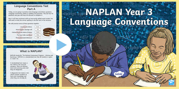 Year 3 Understanding NAPLAN - Language Conventions
