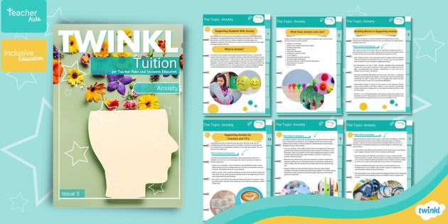 Twinkl Tuition - Anxiety Brochure (professor feito) - Twinkl