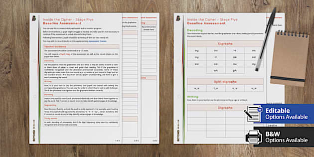 ITC Phonics Stage Five - Assessment