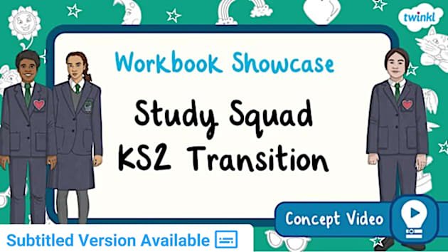 What Is the Twinkl Study Squad KS2 Transition Journal? | Product ...