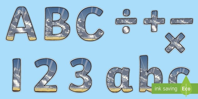 Religious Education Display Lettering - (teacher made)