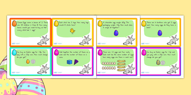 Easter Challenge Hunt Cards (teacher made) - Twinkl