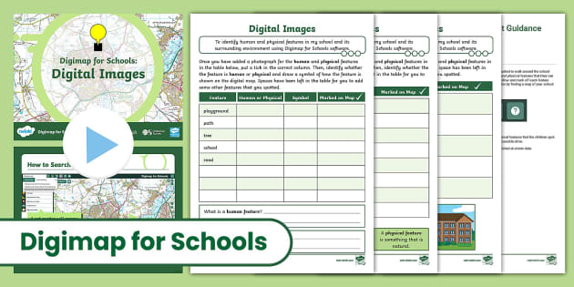 FREE! - KS1 Digital Mapping Using Digimap for Schools: Digital Images ...