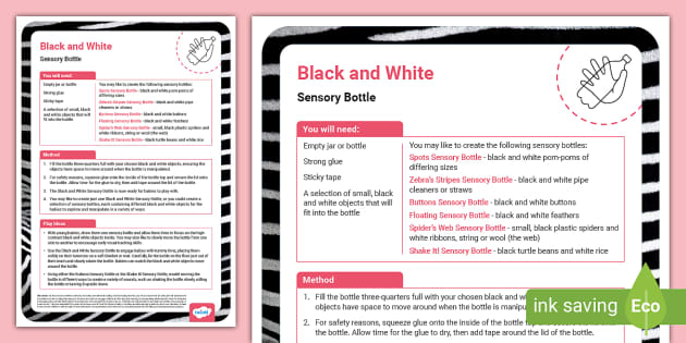 How To Make a Sensory Bottle - Twinkl Blog - Twinkl