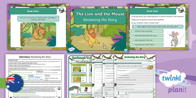 Foundation The Lion and the Mouse Interviews Lesson 2